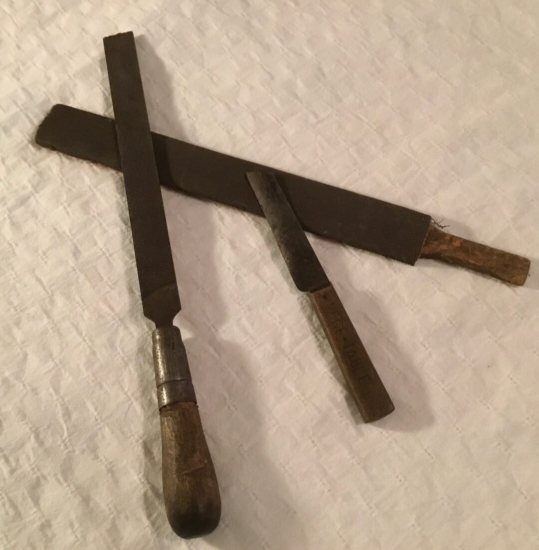 Vintage Hand Tools Nicholson USA File Sander Vegetable Knife Crafting ...