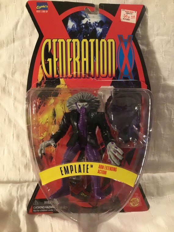 1995 Marvel Comics Generation X Emplate Action Figure Toy - Etsy