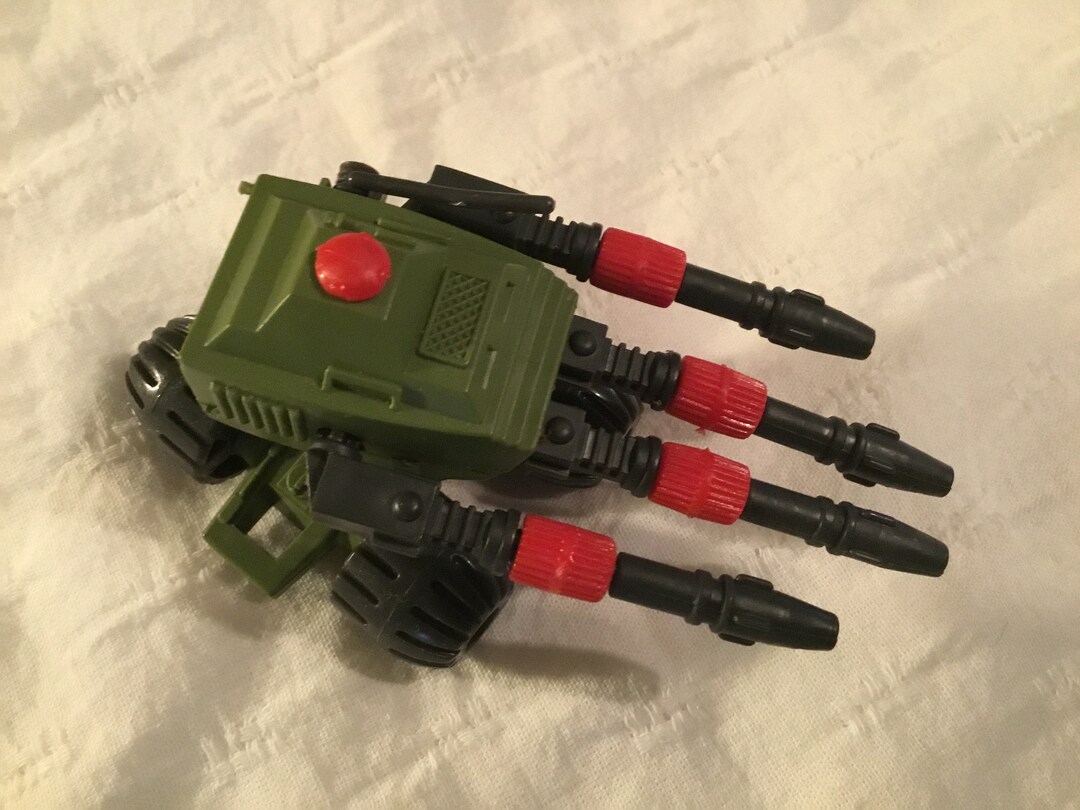 1984 Hasbro GI Joe PAC/RAT Machine Gun Complete Pretend Play ...