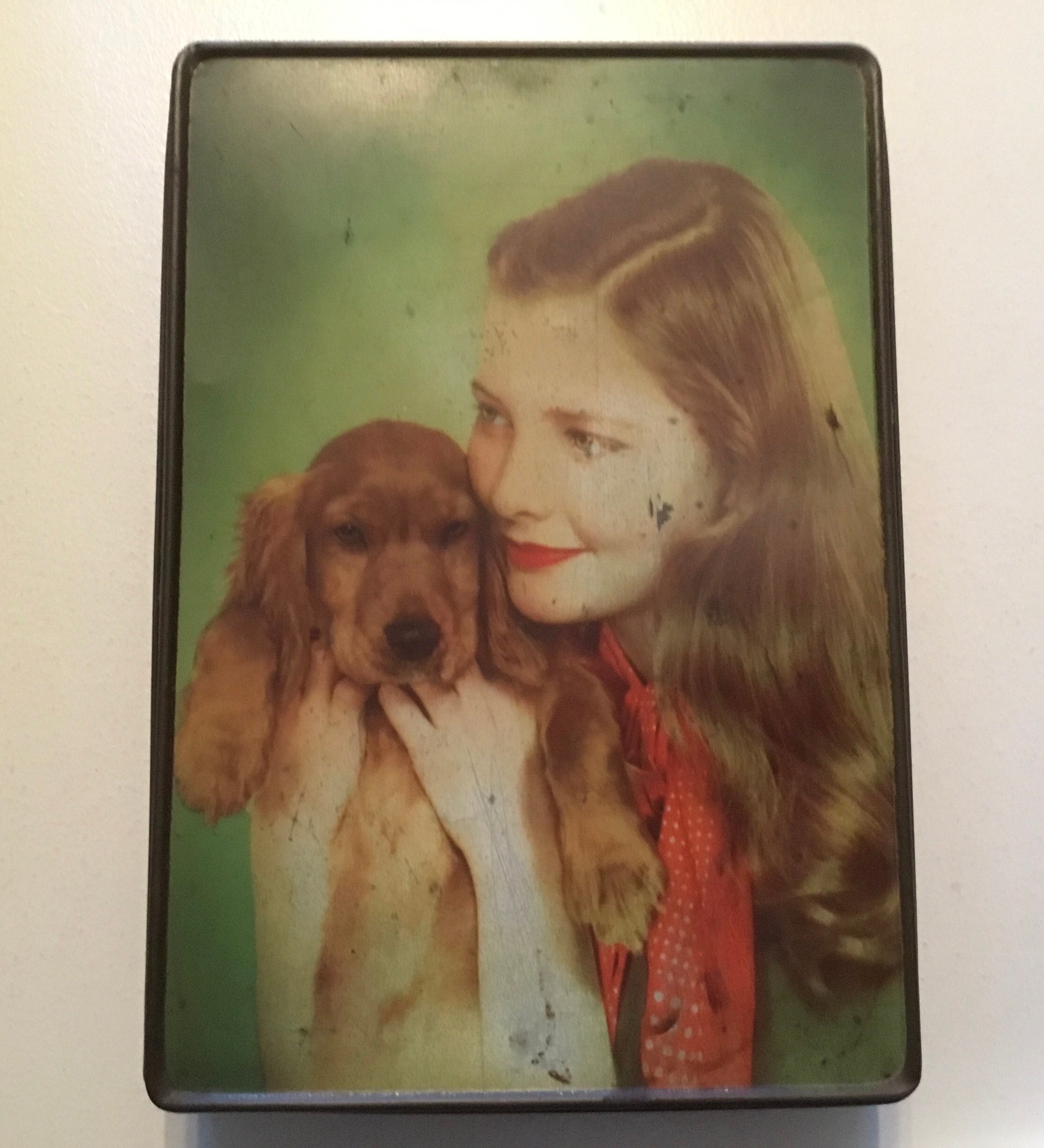 1950s Edward Sharp and Sons LTD Made in England Candy Toffee Metal Tin ...