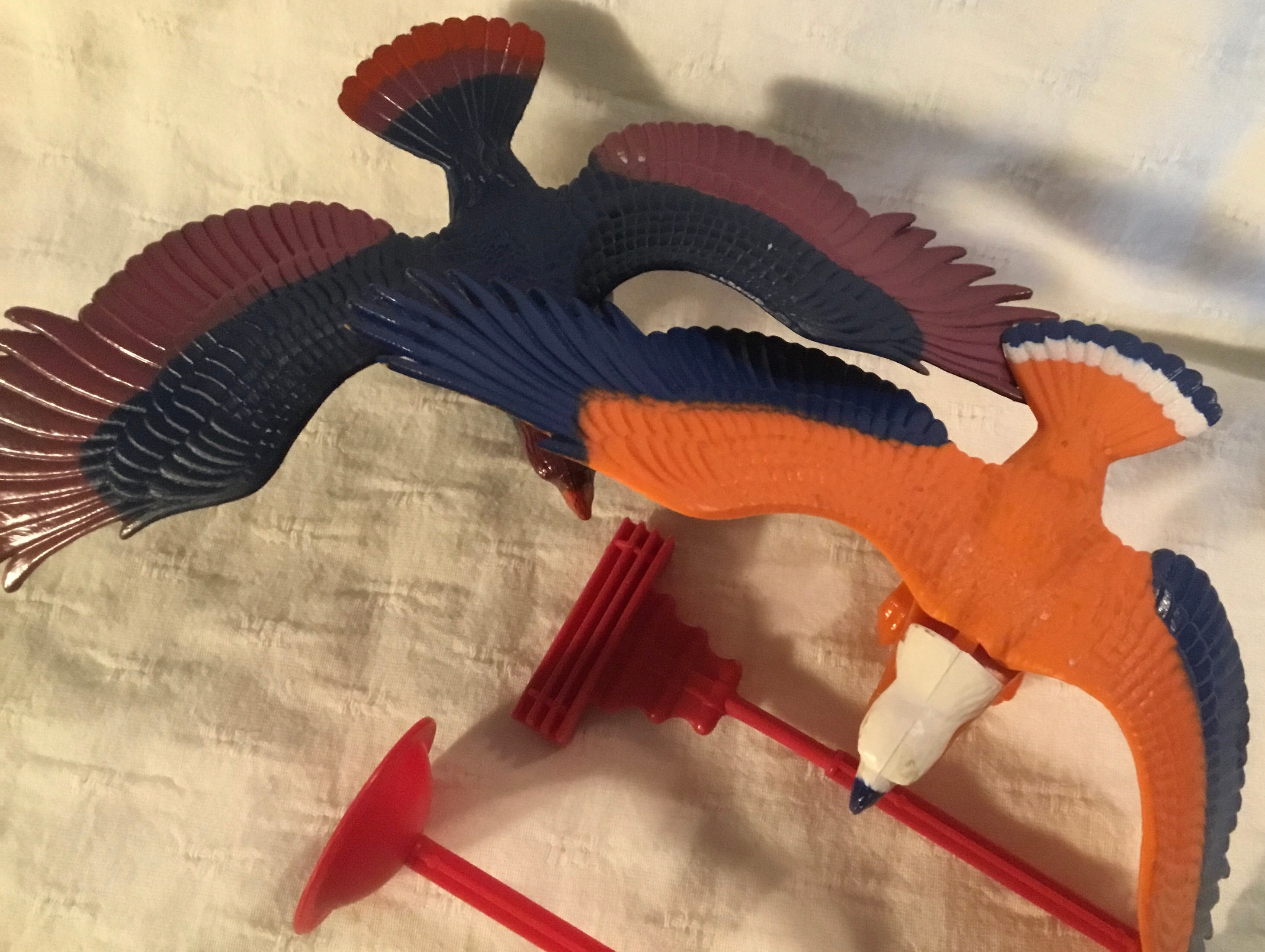 1982 He Man Masters of the Universe Mattel Zoar MOTU Eagles Birds Perch ...