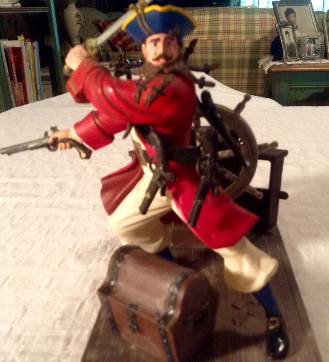 1966 Aurora Plastics Co. Blackbeard Model Toy - Etsy