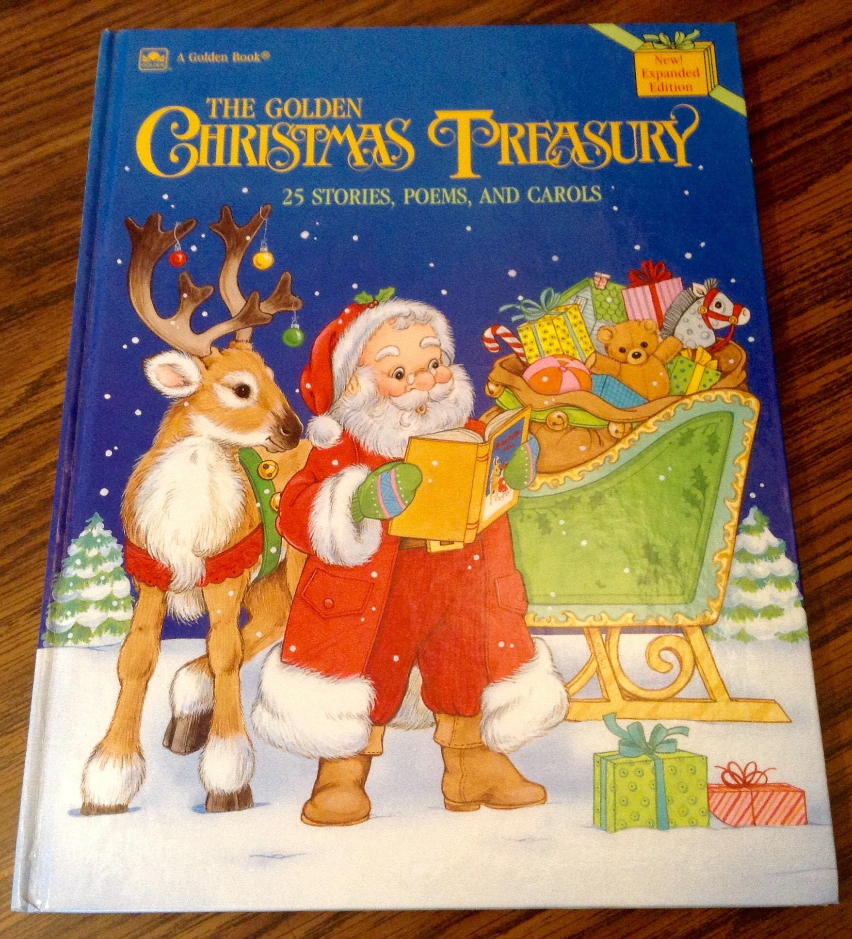 Children's Golden Christmas Treasury Twenty Five Stories Poems and ...