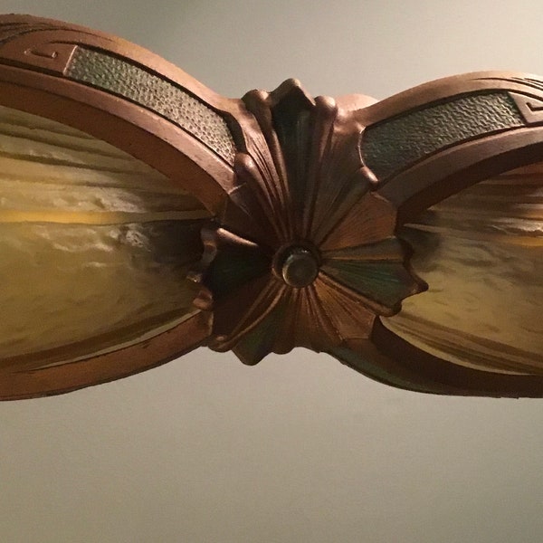 1930s Ceiling Light - Etsy