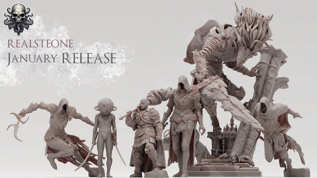 Death Runes | Keepers of the Dark by Realsteone | 3D Printed Wargaming ...