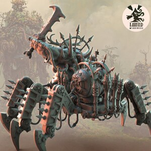Decay Spider Mech Demonic Decay Mech Spider by Tainted Mill 3D Printed ...