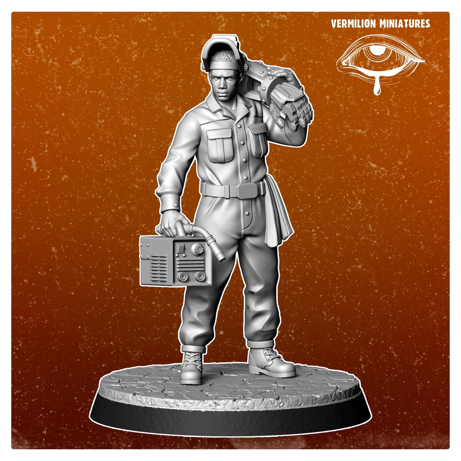 Armored Workshop | Post Apocalypse Minis by Vermillion | 3D Printed ...