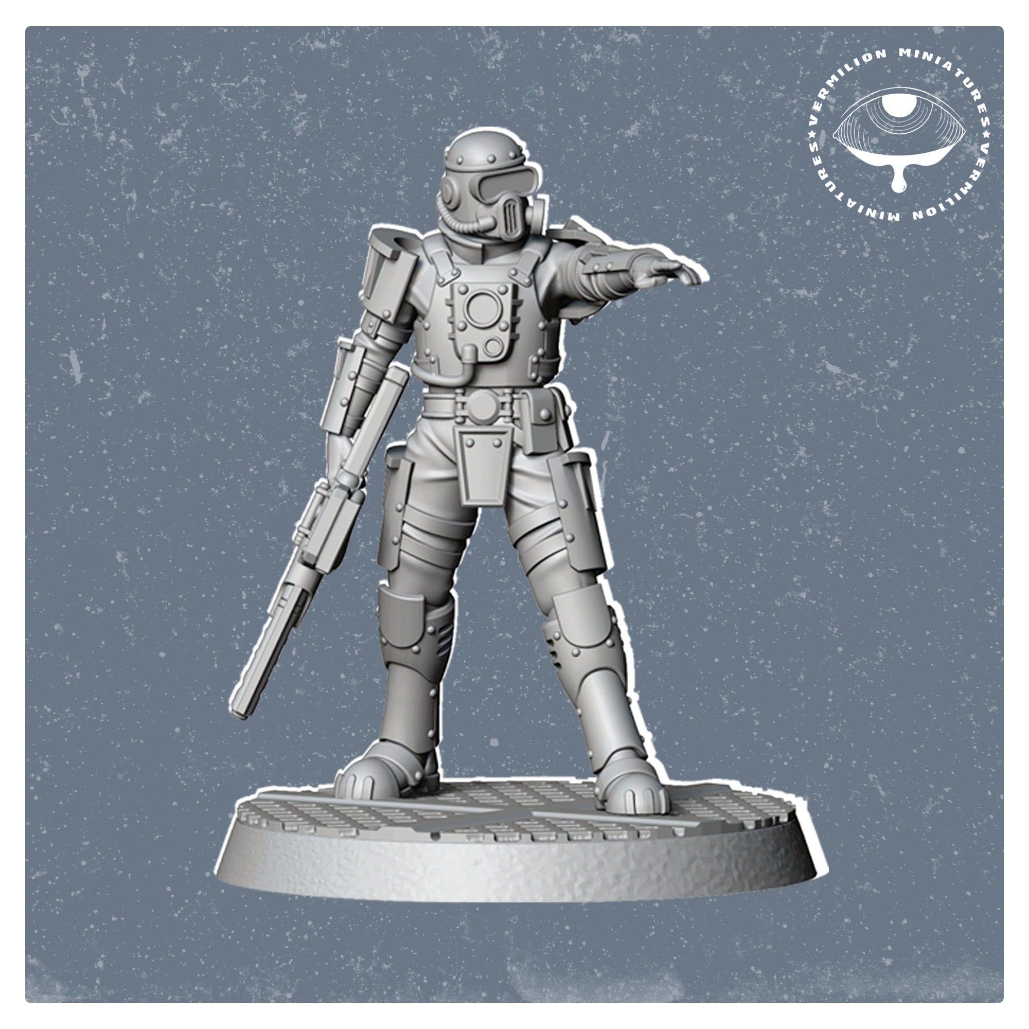 Steel Rising | Post Apocalypse Minis by Vermillion | 3D Printed ...
