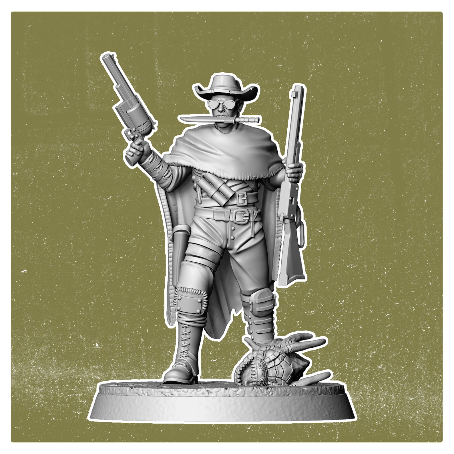 Wild Wasteland | Post Apocalypse Minis by Vermillion | 3D Printed ...