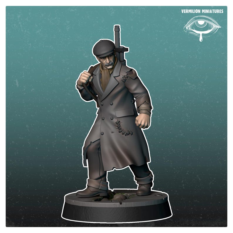 Comrades | Post Apocalypse Minis by Vermillion | 3D Printed Wargaming ...