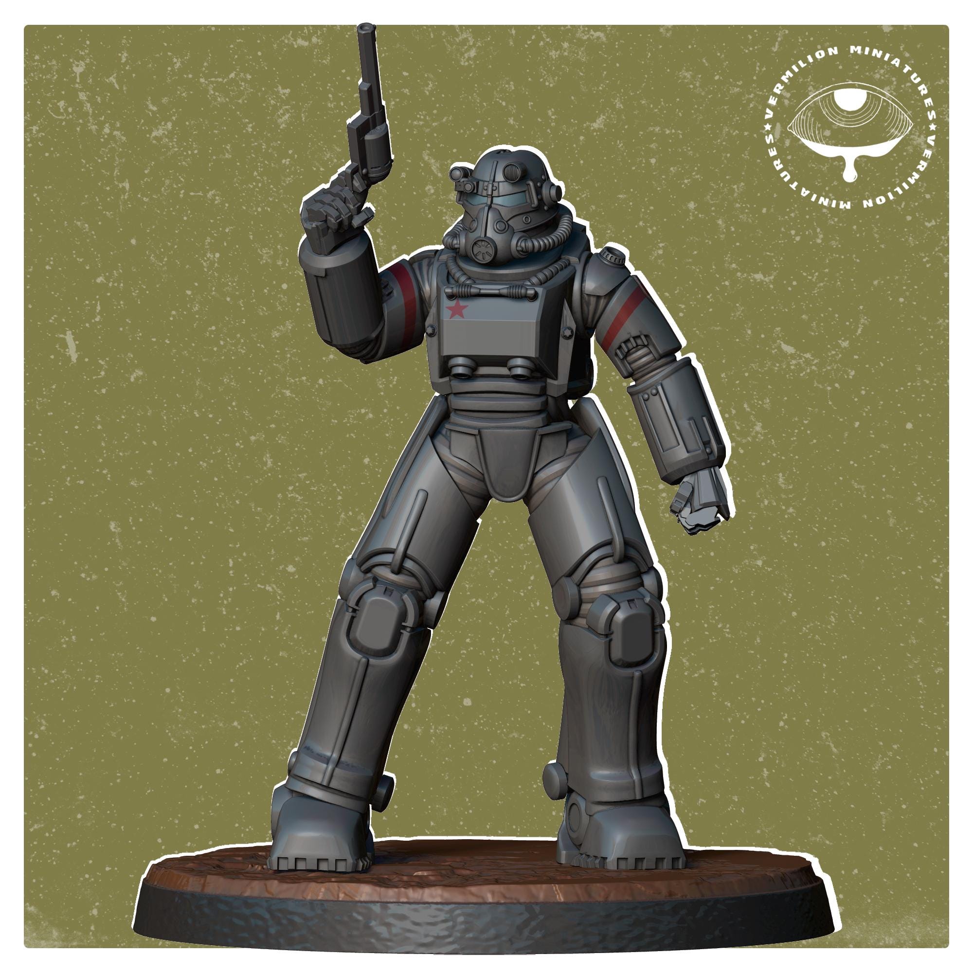Bear Club | Post Apocalypse Minis by Vermillion | 3D Printed Wargaming ...