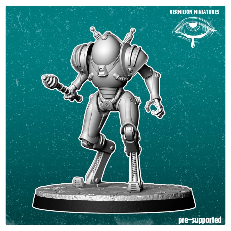 Space Invaders | Post Apocalypse Minis by Vermillion | 3D Printed ...