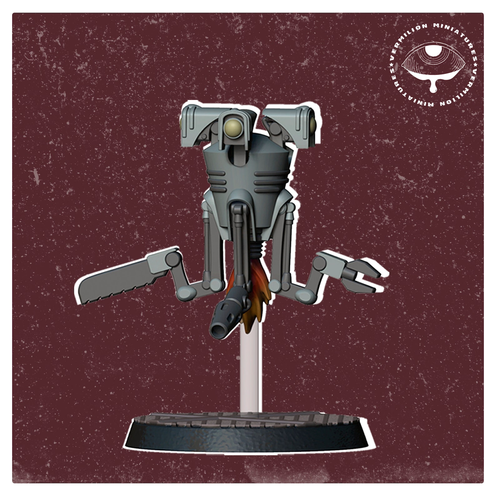 Robotron | Post Apocalypse Minis by Vermillion | 3D Printed Wargaming ...