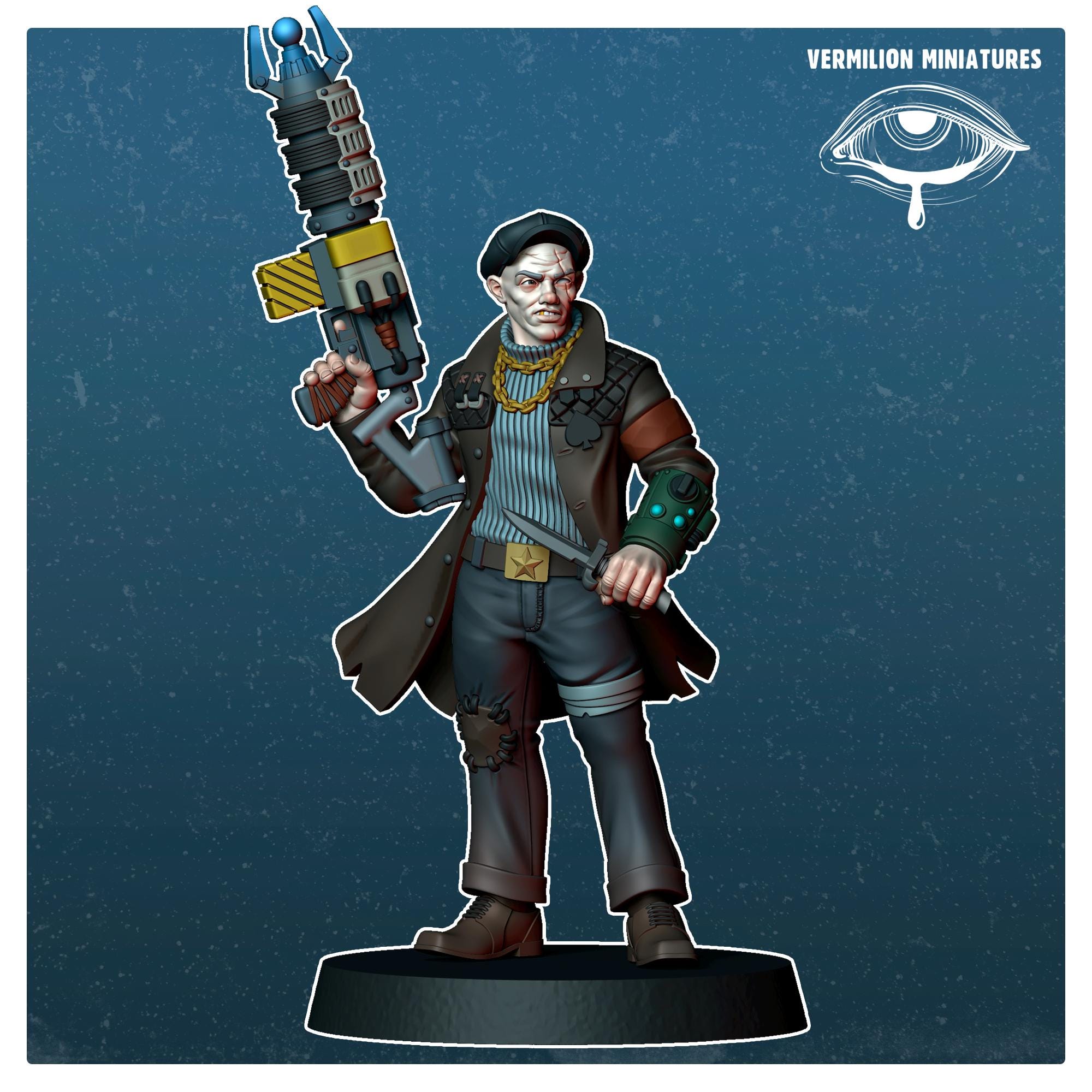 Blackhand | Post Apocalypse Minis by Vermillion | 3D Printed Wargaming ...