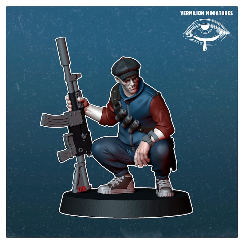 Blackhand | Post Apocalypse Minis by Vermillion | 3D Printed Wargaming ...