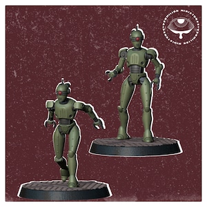 Robotron | Post Apocalypse Minis by Vermillion | 3D Printed Wargaming ...