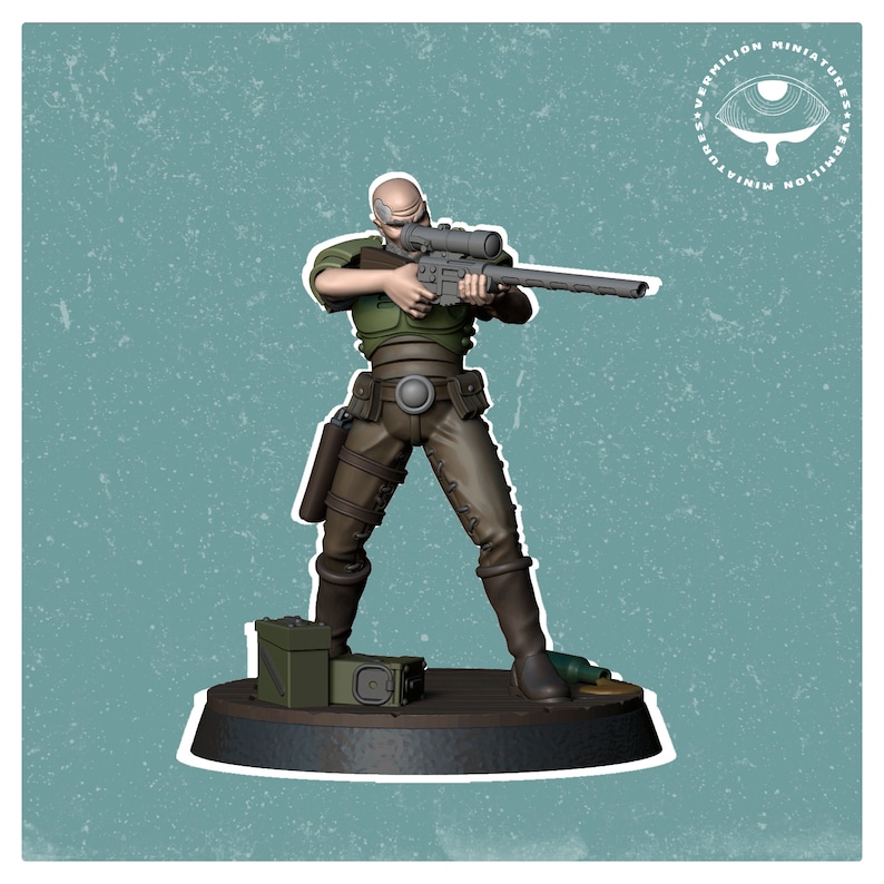 Broken Dreams | Post Apocalypse Minis by Vermillion | 3D Printed ...