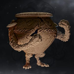 Pot Knight | Greatest Warriors of All Time by Realsteone | 3D Printed ...