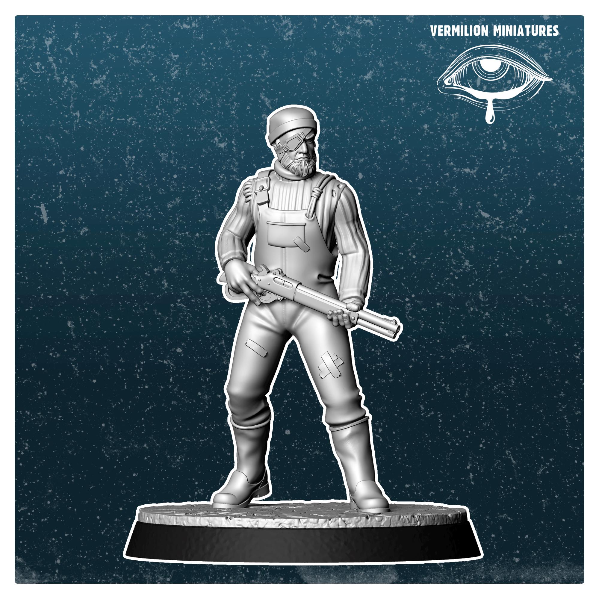 Misty Island | Post Apocalypse Minis by Vermillion | 3D Printed ...