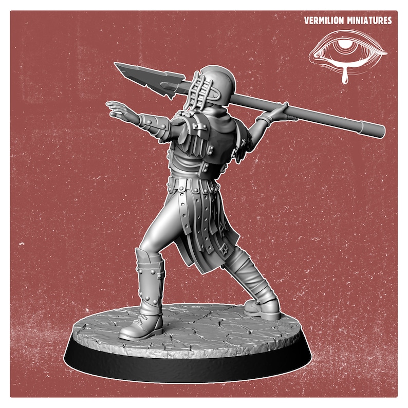 Spartans | Post Apocalypse Legion Minis by Vermillion | 3D Printed ...