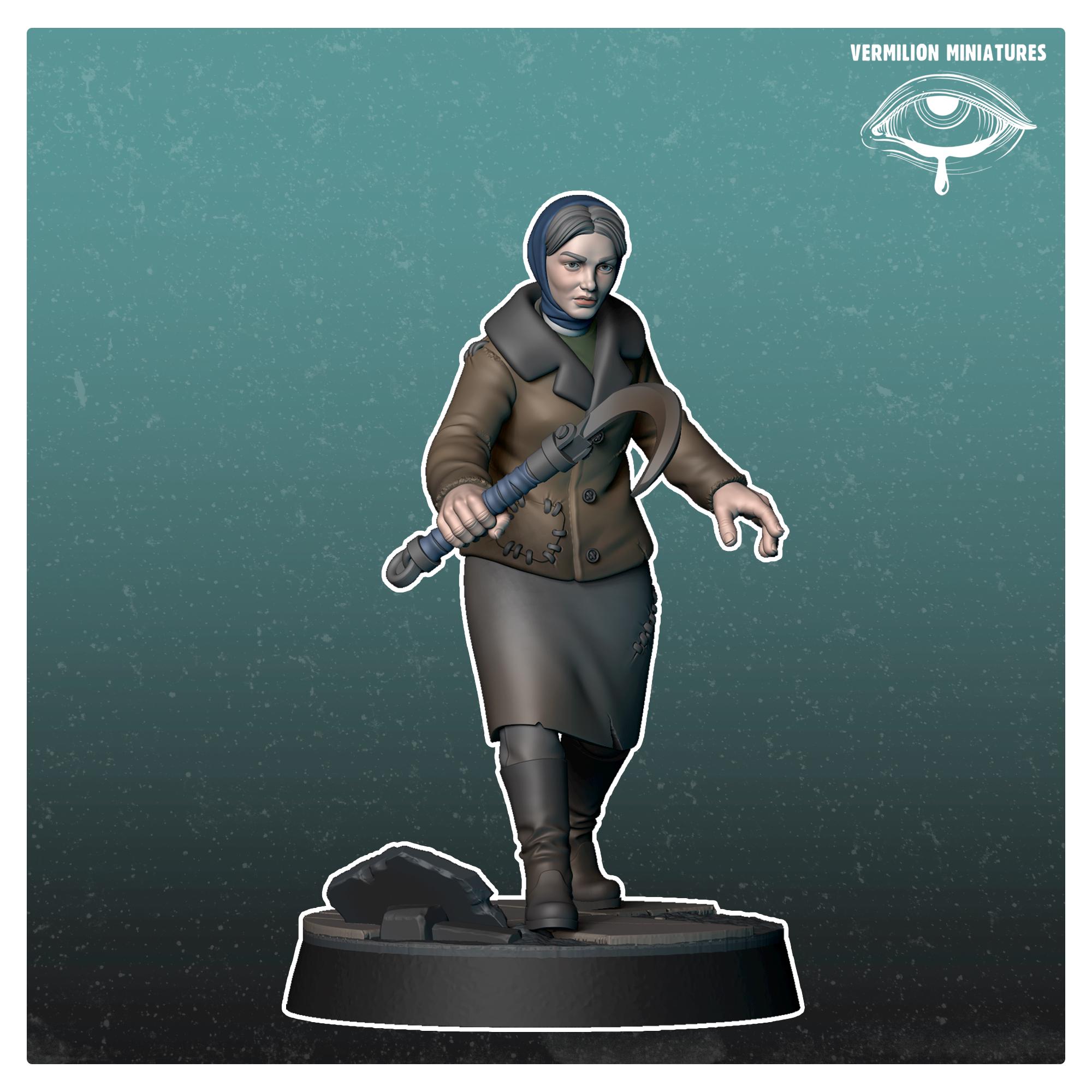 Comrades | Post Apocalypse Minis by Vermillion | 3D Printed Wargaming ...