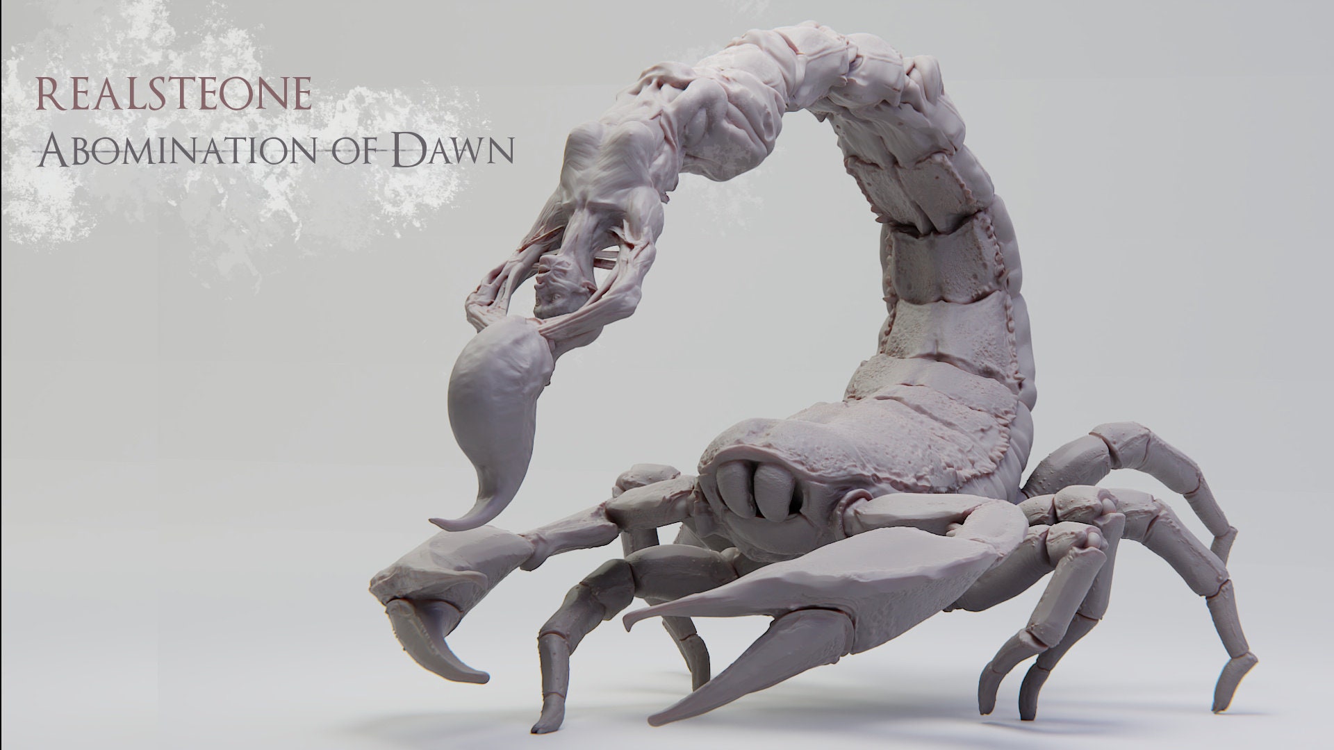 Monster Mash Release Chaotic Spider and Scorpions by Realsteone 3D ...