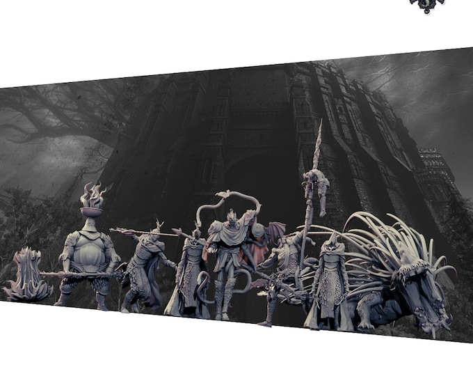 Atomic Unity Post Apocalypse Minis by Vermillion 3D Printed Wargaming Proxies - Etsy