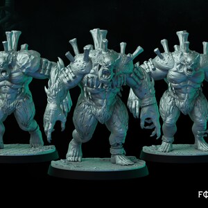 The Forsaken | Undead Flesh Eaters by Dark Gods | 3D Printed Wargaming ...