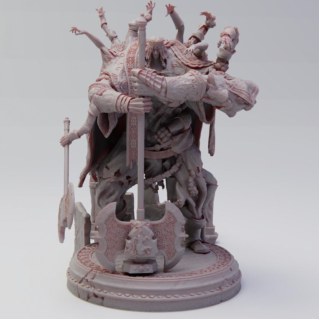 The Grafted King | Power by Grafting by Realsteone | 3D Printed ...