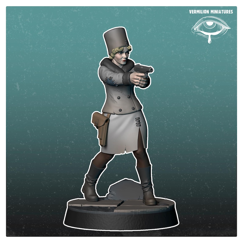 Comrades | Post Apocalypse Minis by Vermillion | 3D Printed Wargaming ...