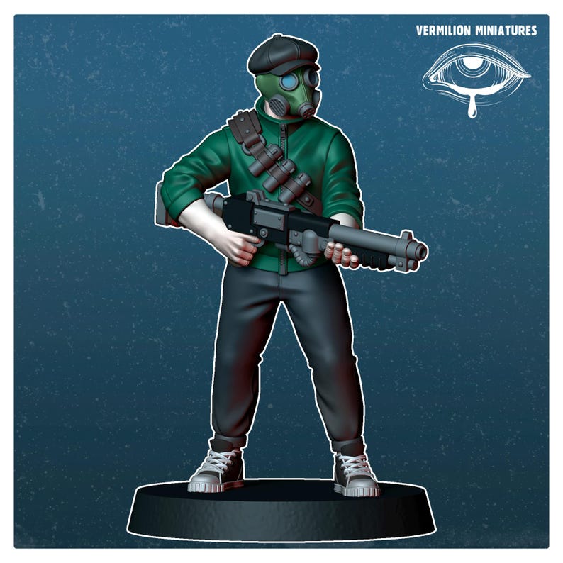 Blackhand | Post Apocalypse Minis by Vermillion | 3D Printed Wargaming ...