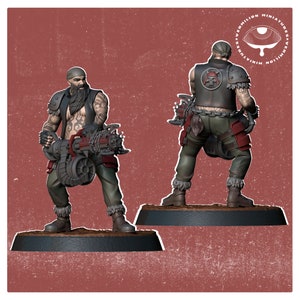 Red Rock Raiders | Post Apocalypse Minis by Vermillion | 3D Printed ...