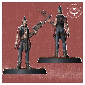 Red Rock Raiders | Post Apocalypse Minis by Vermillion | 3D Printed ...