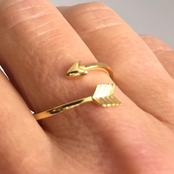 Arrow Ring - Etsy