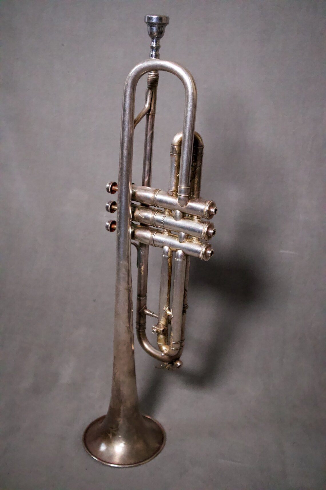 1920s Silver Plated Trumpet - Rare! - Etsy