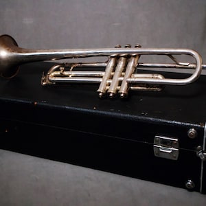 1920s Silver Plated Trumpet - Rare! - Etsy
