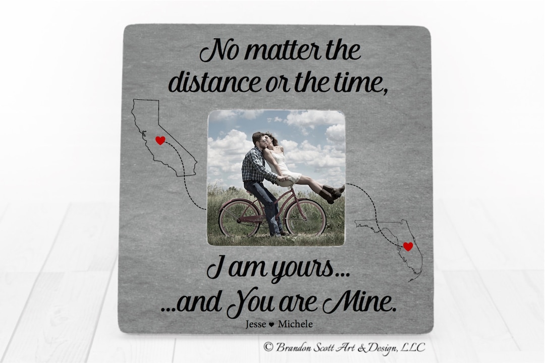 Long Distance Relationship Gift Ideas, Personalized Boyfriend Picture ...