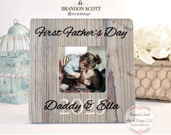 Fathers Day Gift for Grandpa Personalized Picture Frame Dad Gift Father ...