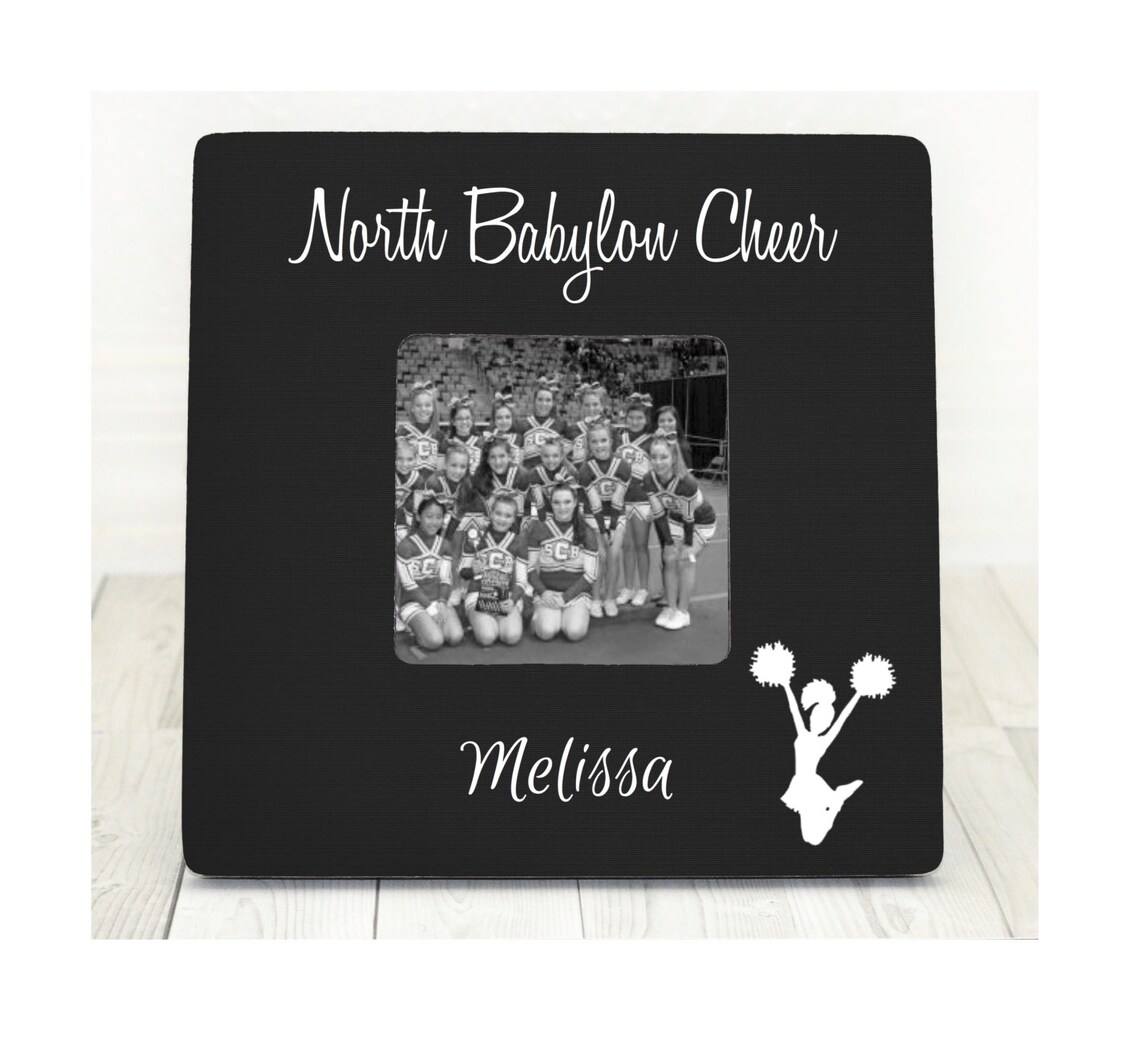 CHEERLEADING Personalized Frame Cheerleading Mom Cheerleading - Etsy