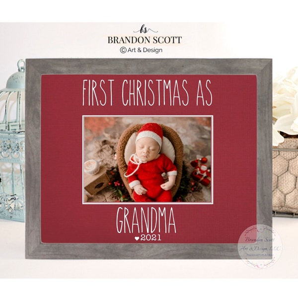 First Grandma Picture Frame - Etsy