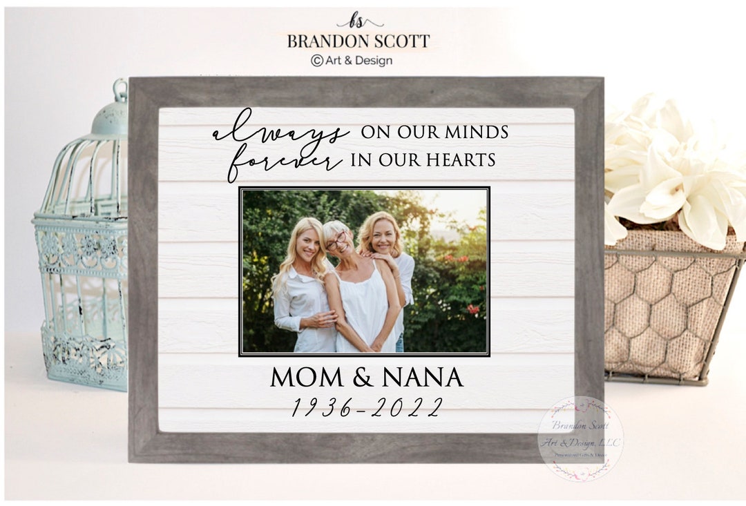 Sympathy Frame,memorial Frame,loss Frame,memorial Gift,bereavement Gift ...