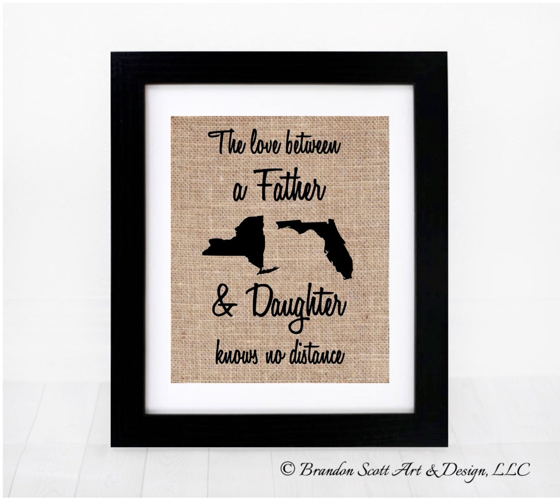 Long Distance Dad Gift Father Gift Daughter Gift - Etsy