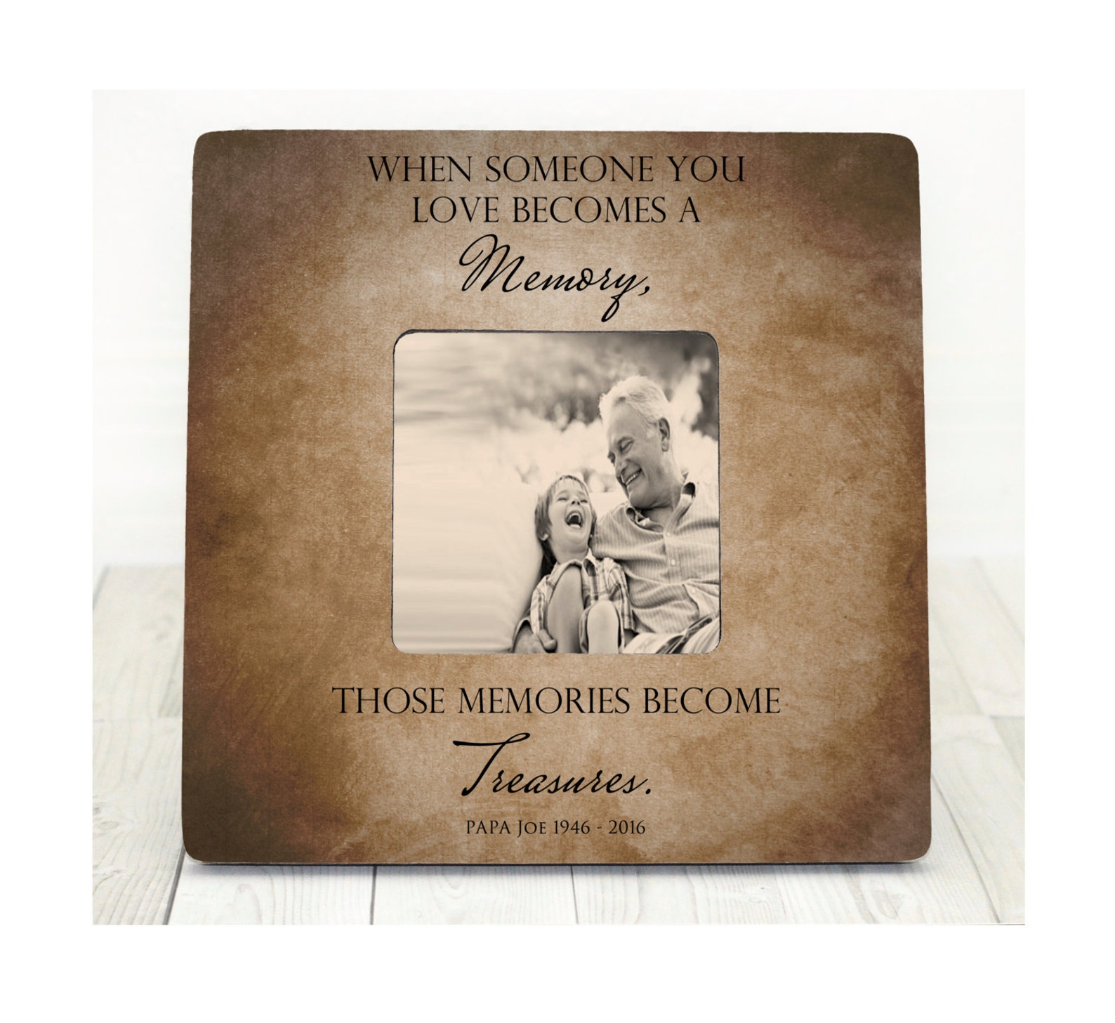 Personalized Memorial Picture Frame: Bereavement Remembrance Gift - Etsy
