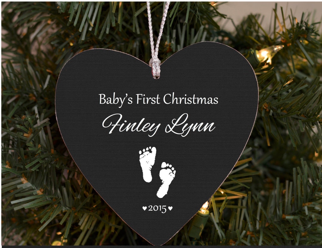 My First Christmas Ornament Baby's First Christmas - Etsy