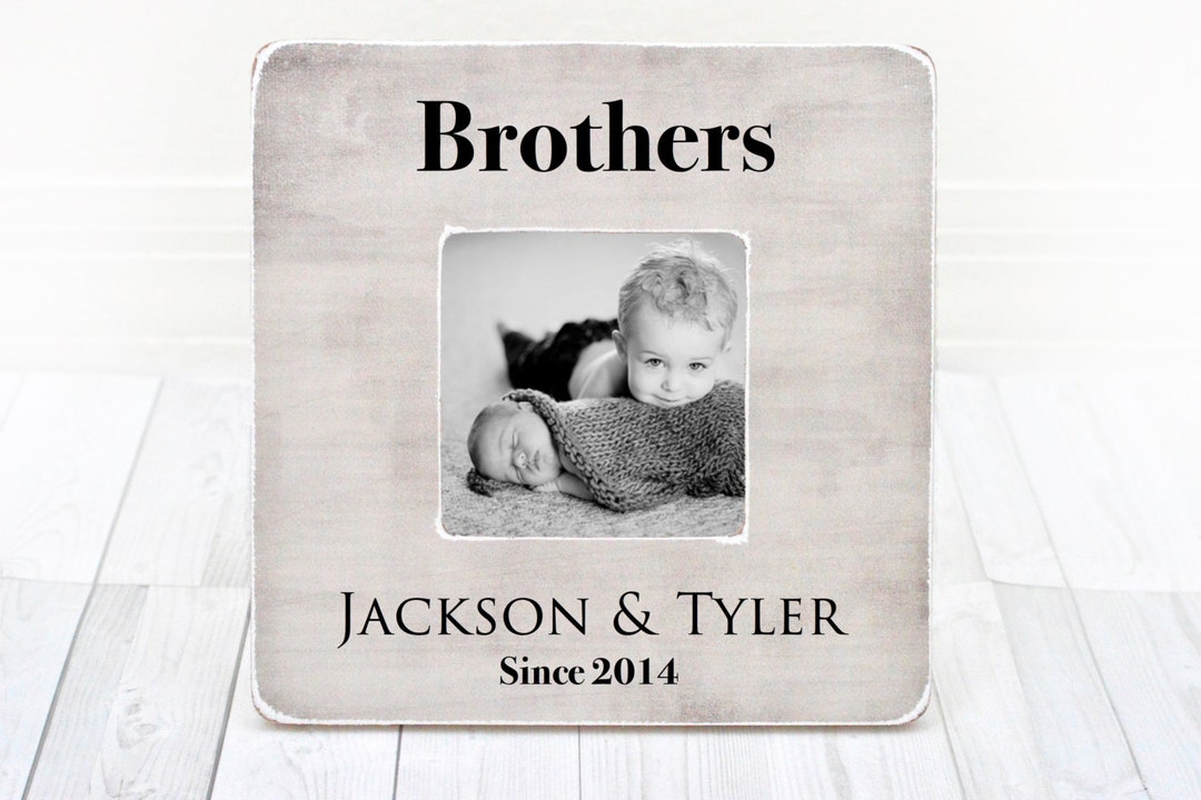 Brothers Frame Personalized Sister Frame Personalized Brother Frame ...