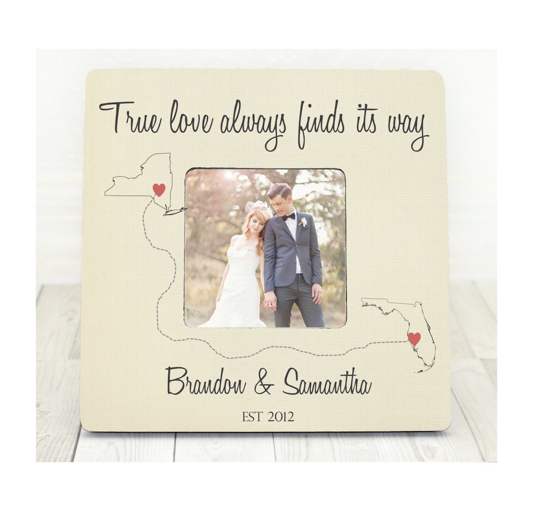 Long Distance Gift for Boyfriend, Long Distance Personalized Picture ...