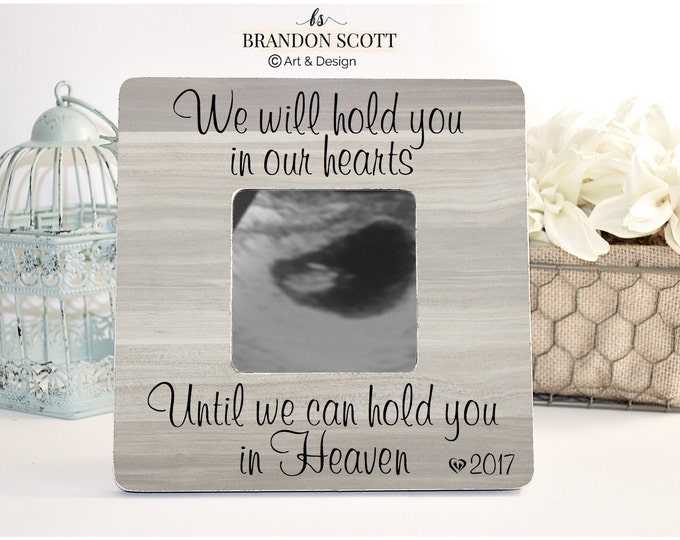 Miscarriage Gift, Personalized Memorial Frame, Infant Loss Gift, in ...