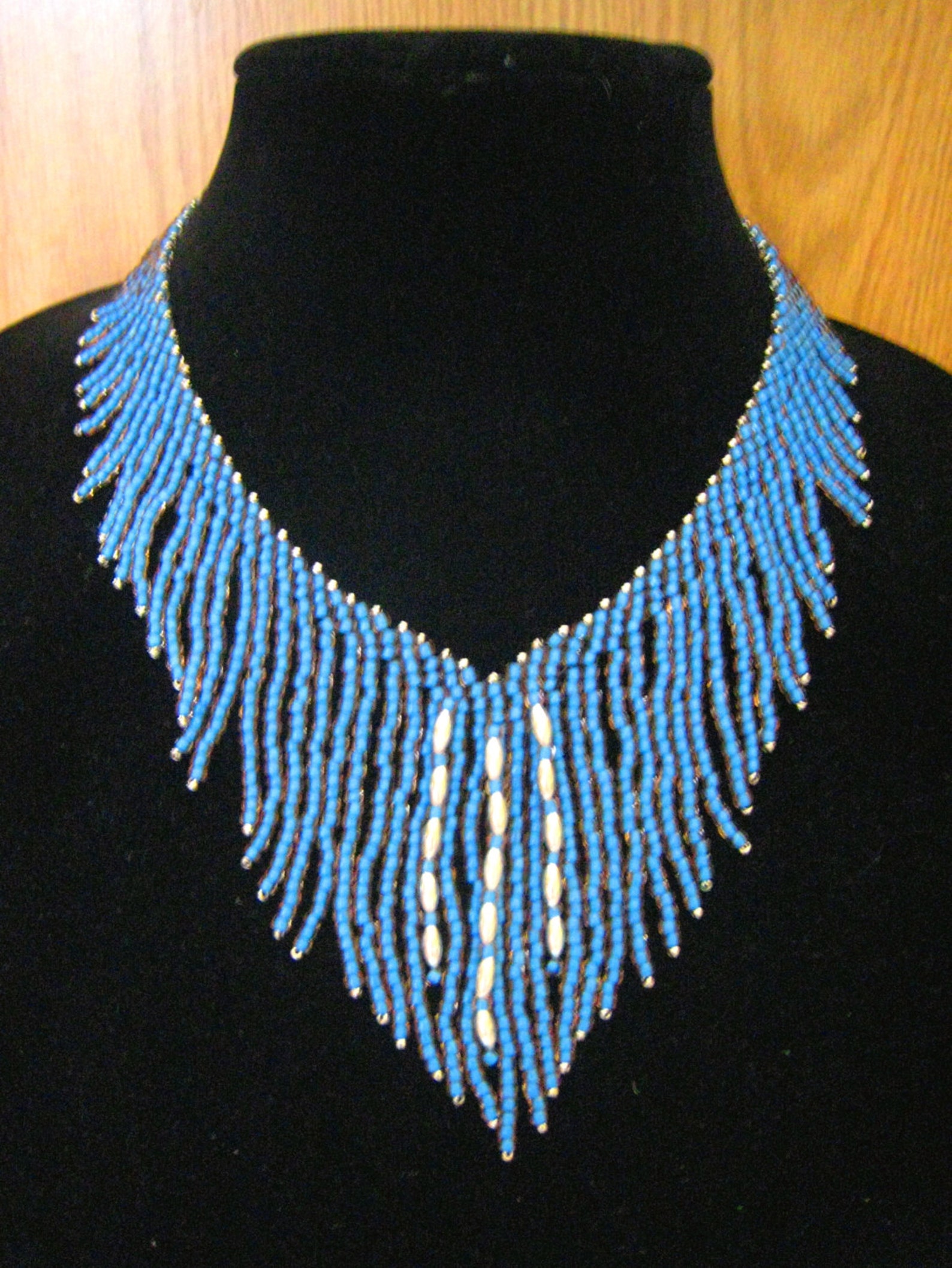 Waterfall Beaded Necklace Tutorial - Etsy