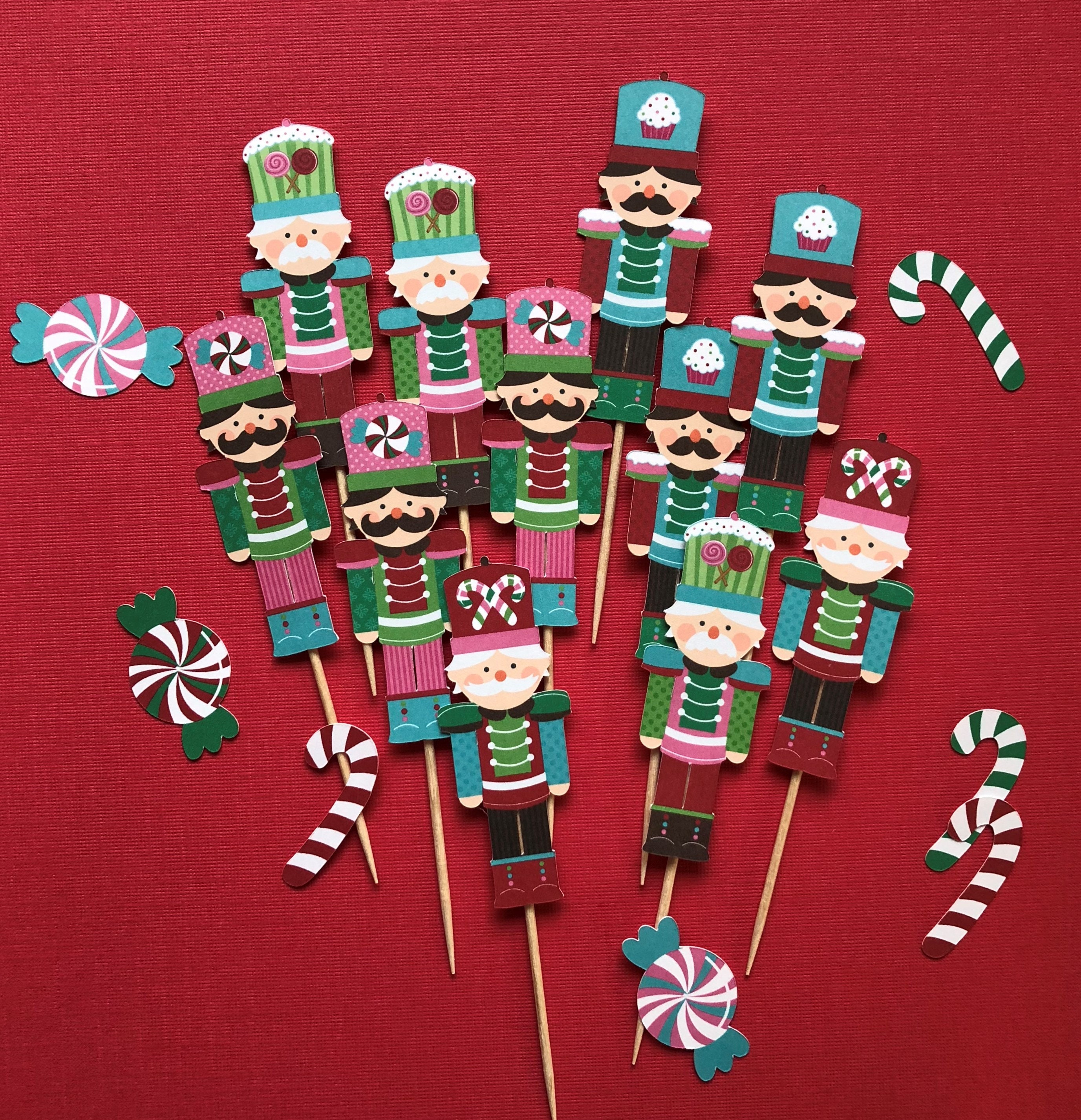 Nutcracker Cupcake Toppers 15 Nutcracker Cupcake Toppers - Etsy