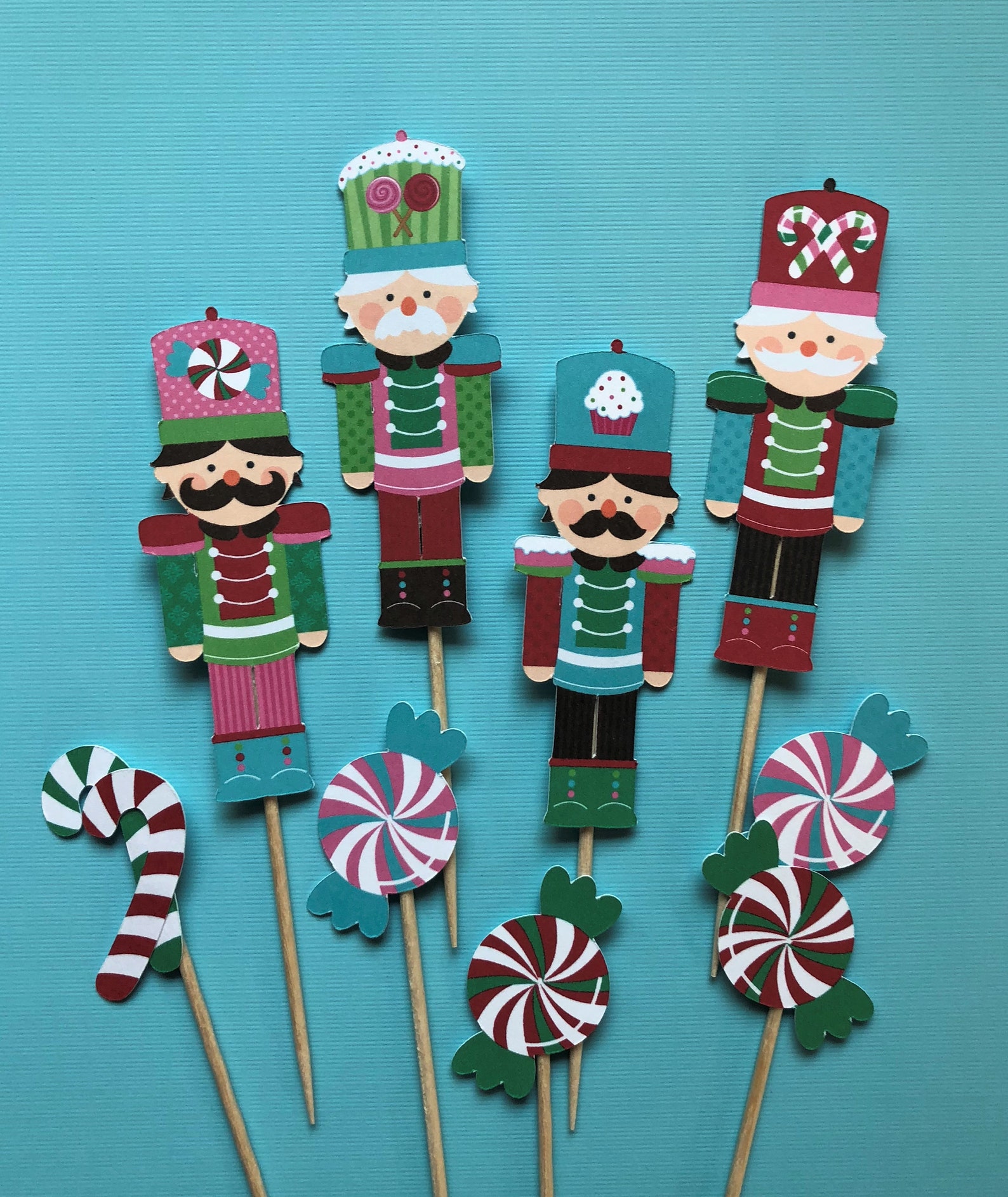Nutcracker Cupcake Toppers 15 Nutcracker Cupcake Toppers - Etsy